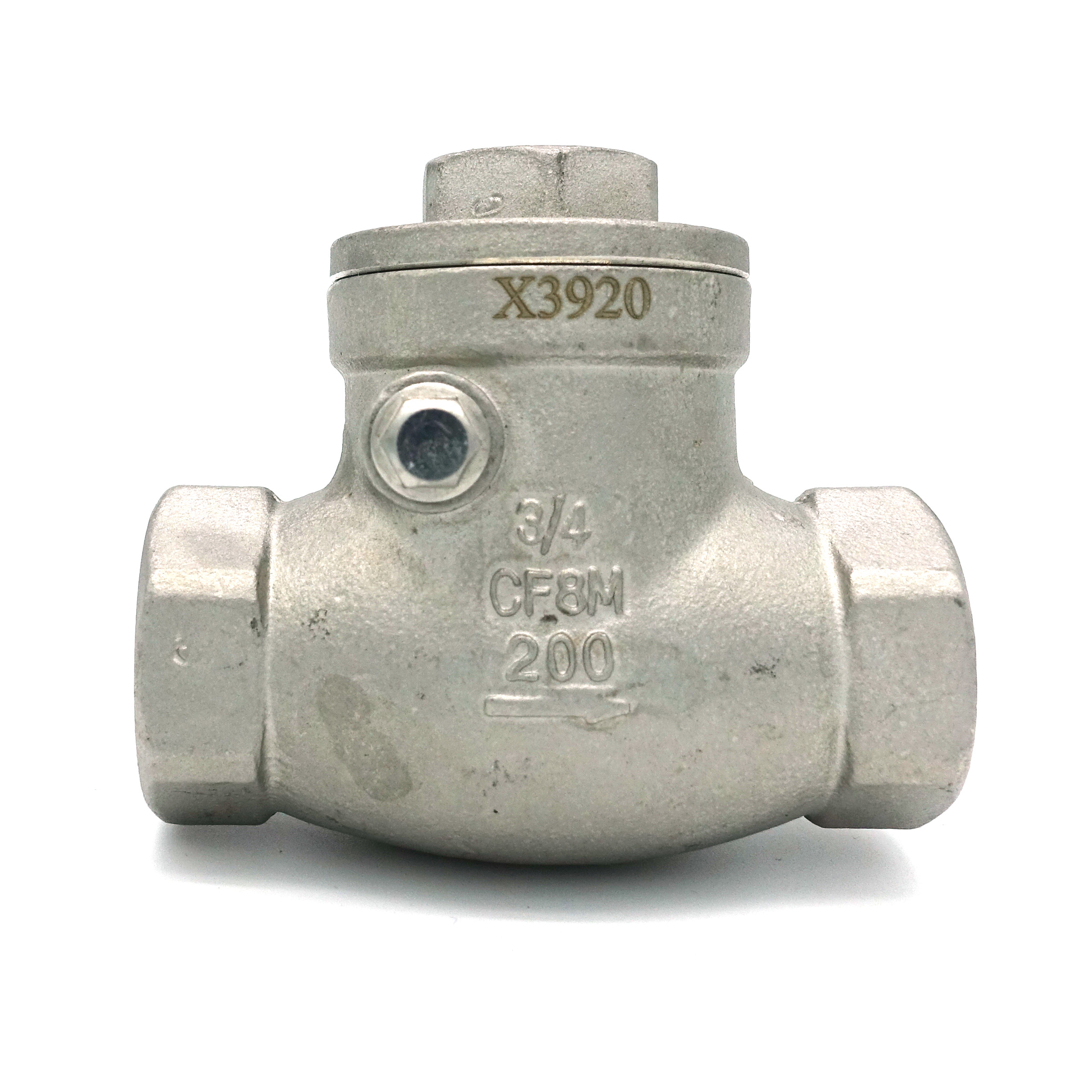 DN20 visszacsapó PN16 316 CF8M Eu - Atinox+ A rozsdamentes specialista